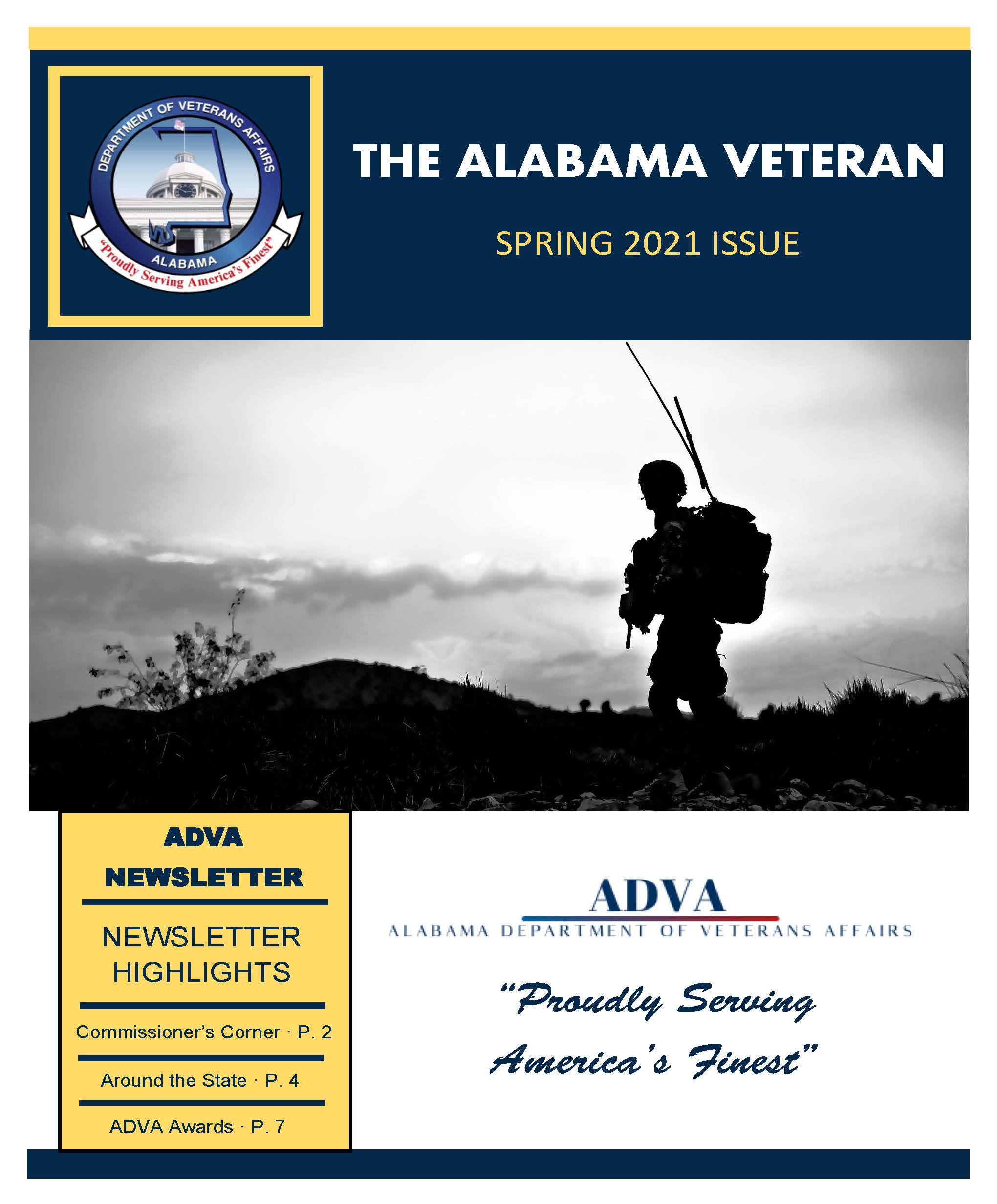 ALABAMA VETERAN NEWSLETTER – Alabama Department of Veterans Affairs