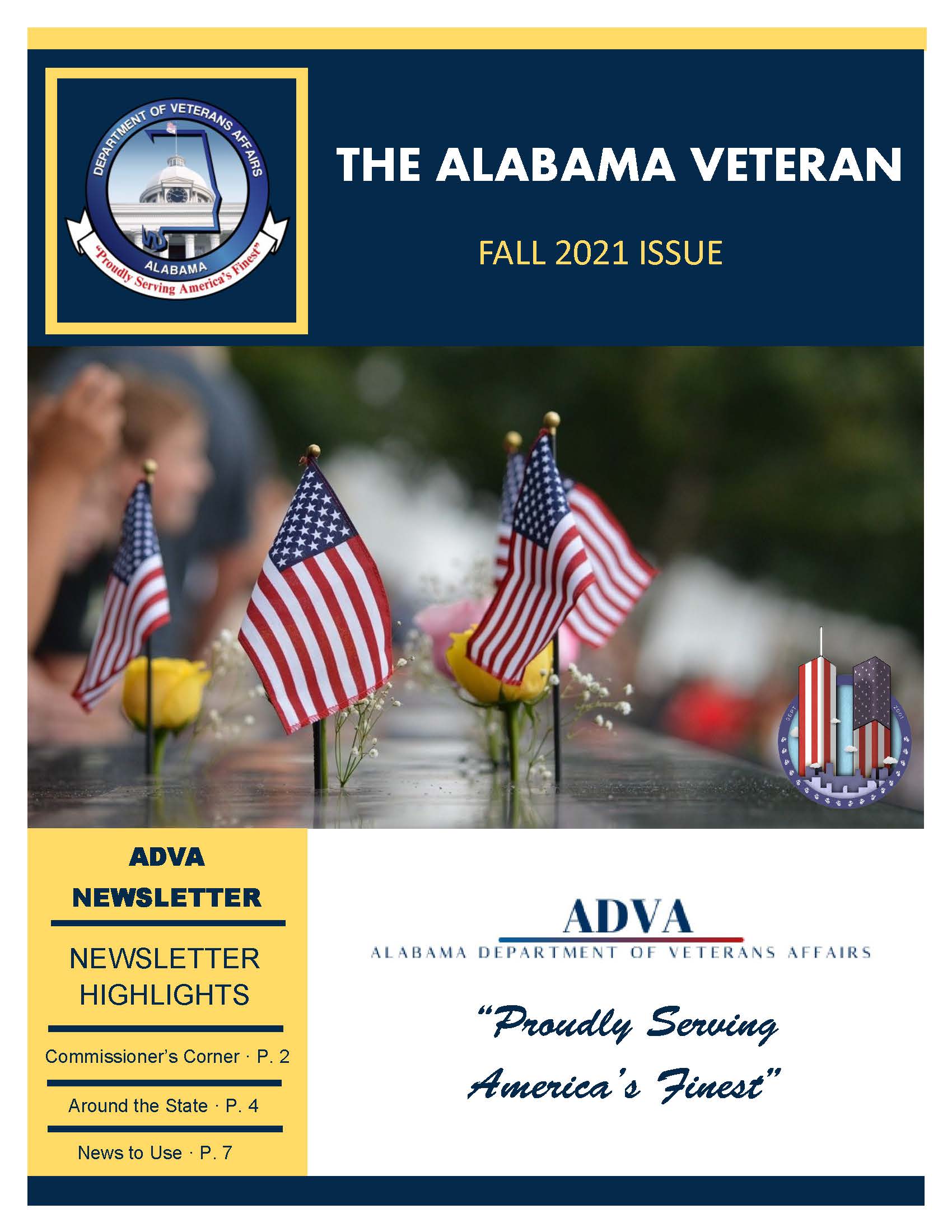 ALABAMA VETERAN NEWSLETTER – Alabama Department of Veterans Affairs