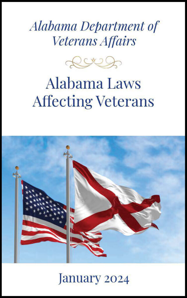 ALABAMA LAWS AFFECTING VETERANS – Alabama Department of Veterans Affairs
