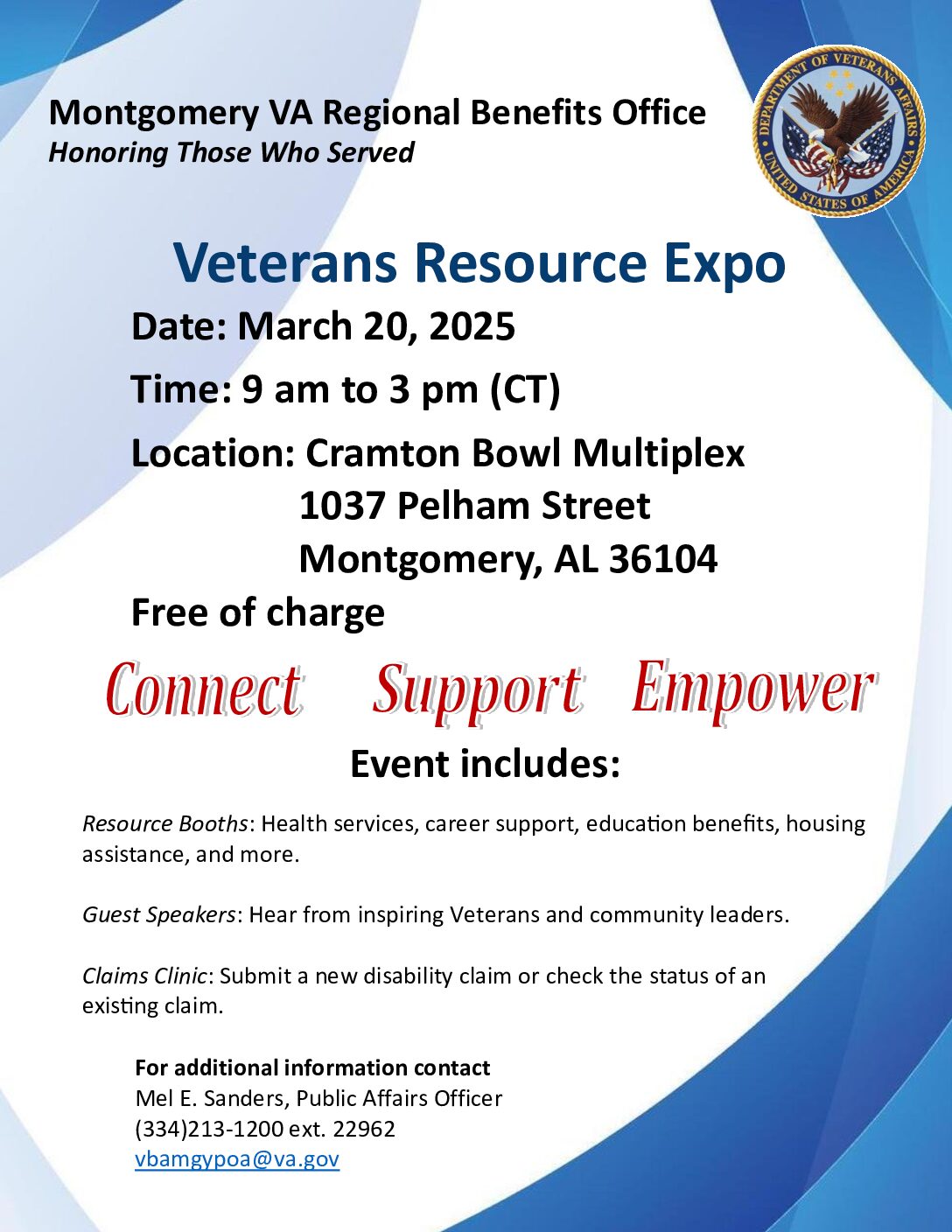 Veterans Resource Expo – Alabama Department of Veterans Affairs